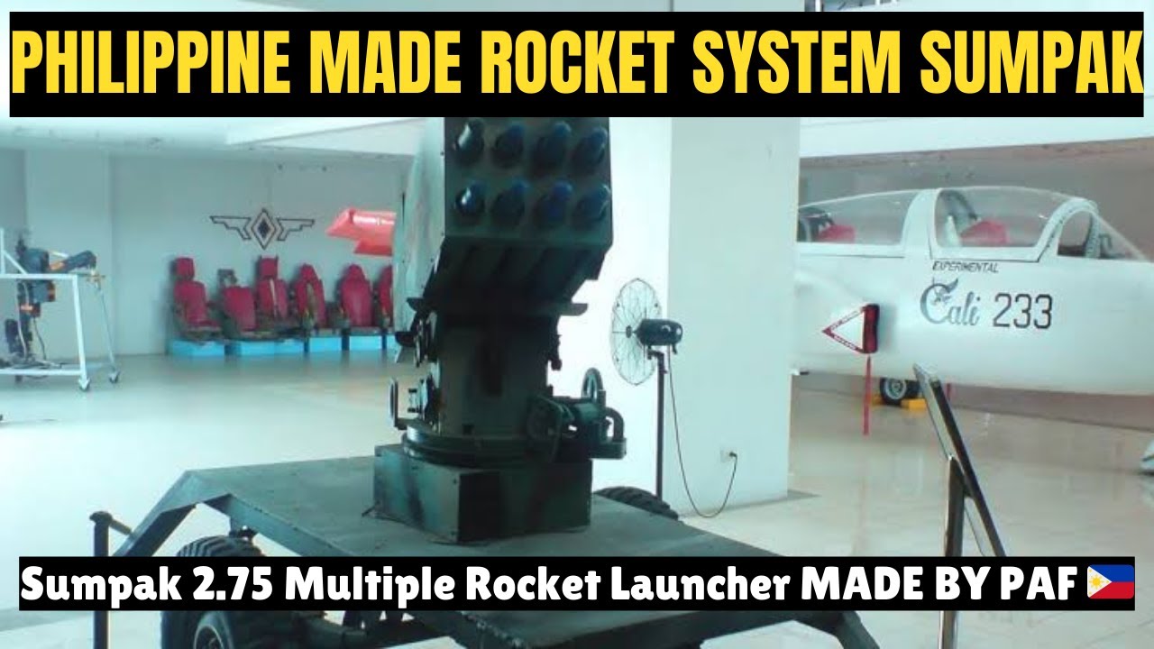 PHILIPPINE MADE 🇵🇭 MULTIPLE ROCKET LAUNCHER SYSTEMS NA DINEVELOP NG PAF ...