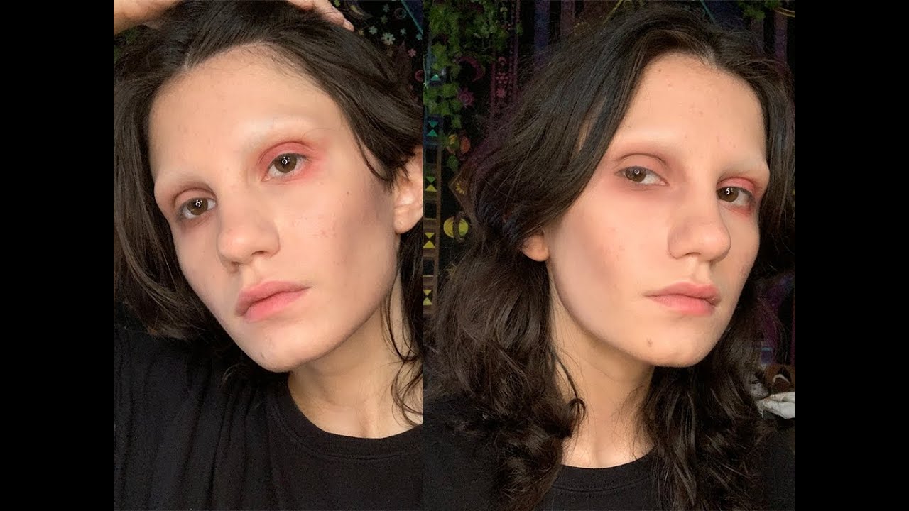 everyday androgynous makeup (on a budget) - YouTube