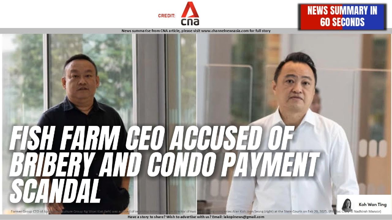Fish Farm CEO Accused of Bribery and Condo Payment Scandal - YouTube