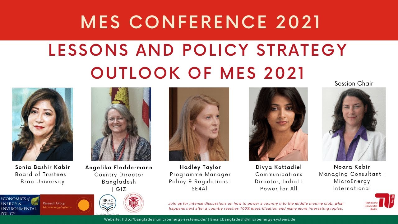 Lessons and Policy Strategy Outlook of MES 2021 | 2021 MES Conference ...