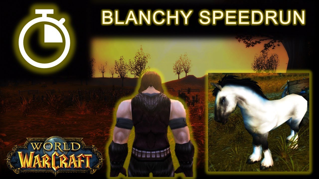 Level 9 Blanchy Speedrun - 3:53 WR(?) | World of Warcraft - YouTube