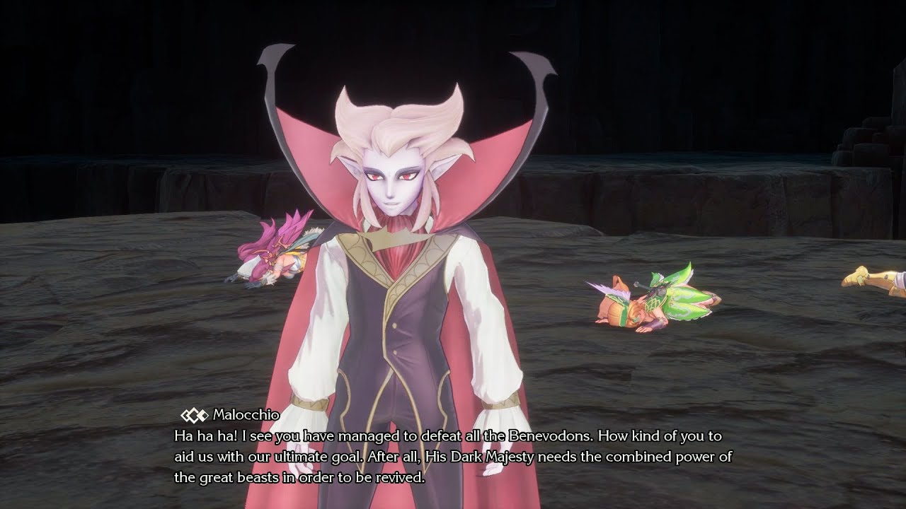 TRIALS OF MANA (VS Malocchio on Hard mode with Riesz (dark-dark), Duran ...