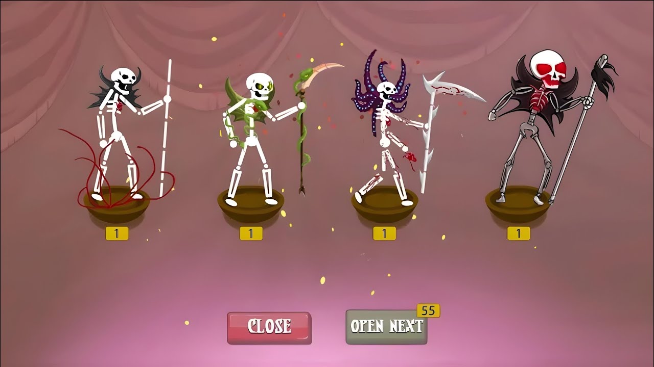 Chest Unlocked All Skins Boss Magikil Skeleton | Stick War Legacy - YouTube