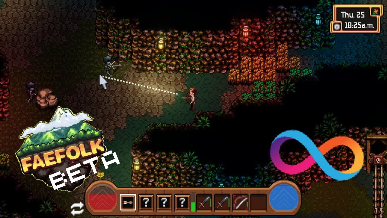 FAEFOLK PIXEL FANTASY RPG | ICP NETWORK | ENG - YouTube