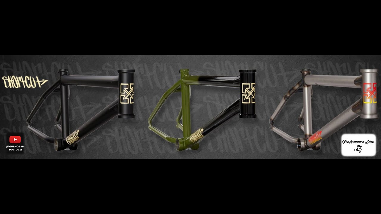 Review Frame Fit Bike Short Cut (BMX) - YouTube