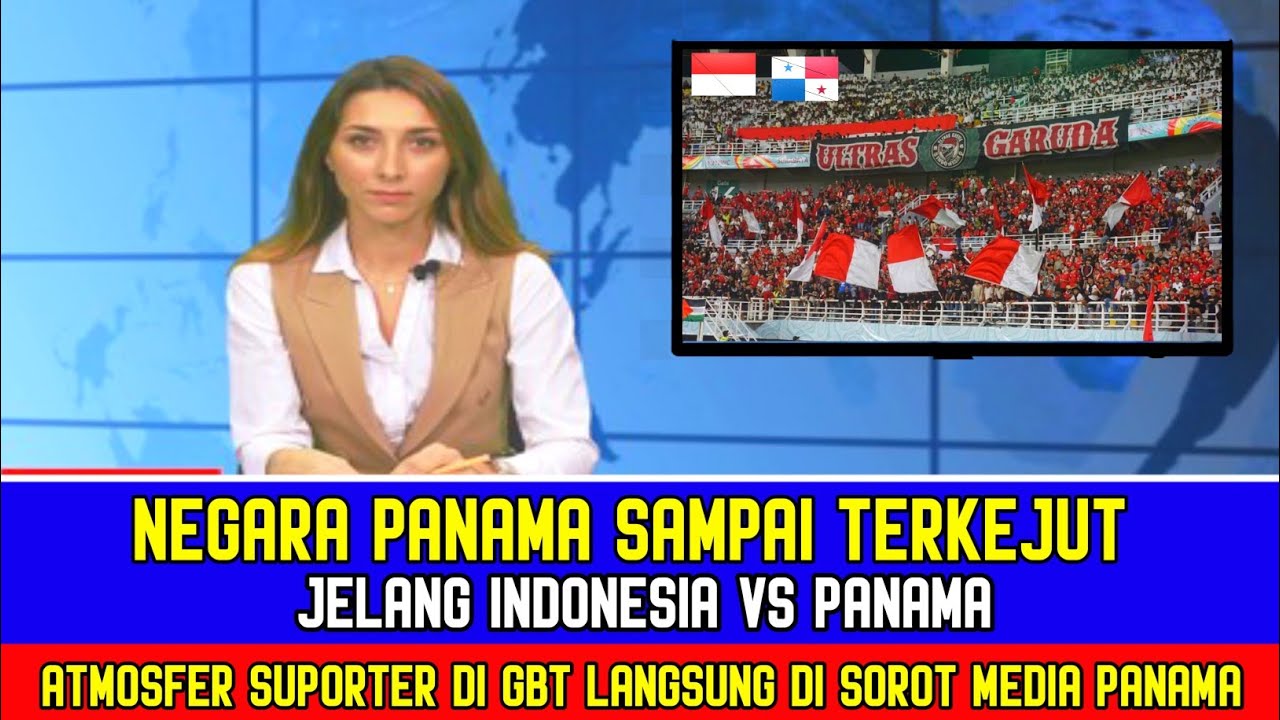🔴 VIRAL DI TV PANAMA ! MEDIA PANAMA TERKEJUT JELANG LAGA PIALA DUNIA ...