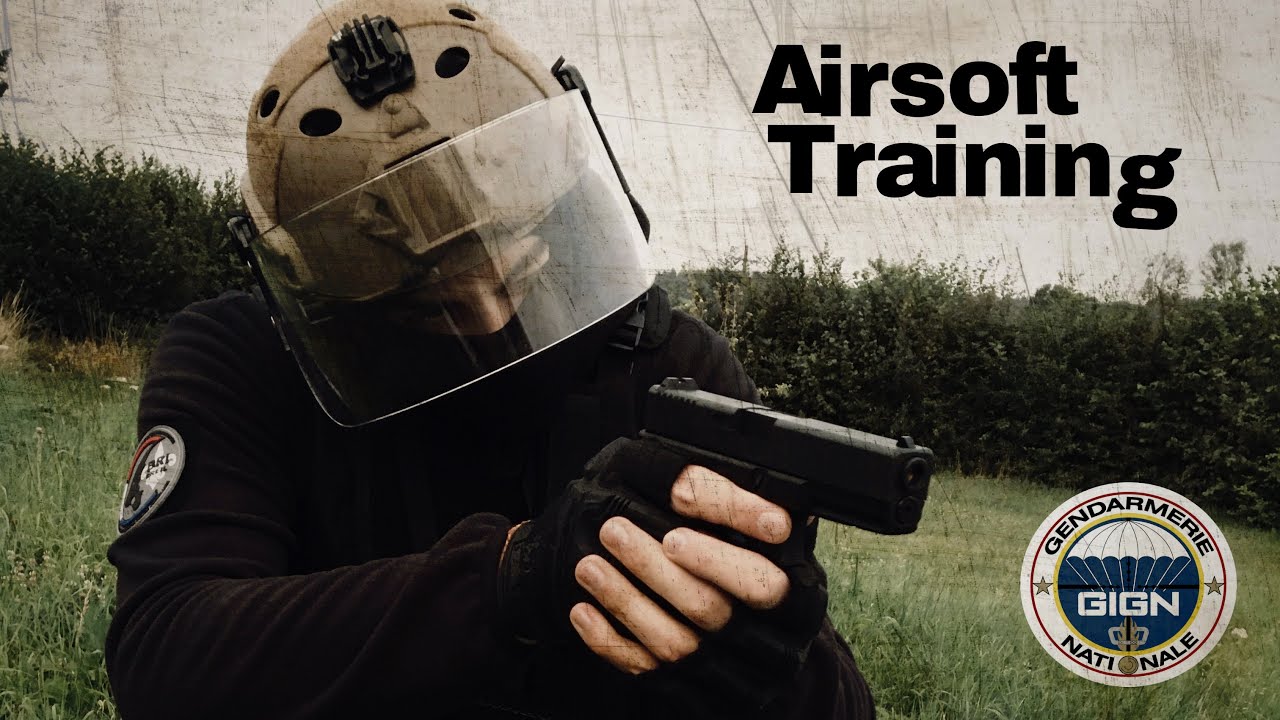 AIRSOFT-Raid/BRI/GIGN opération training - YouTube