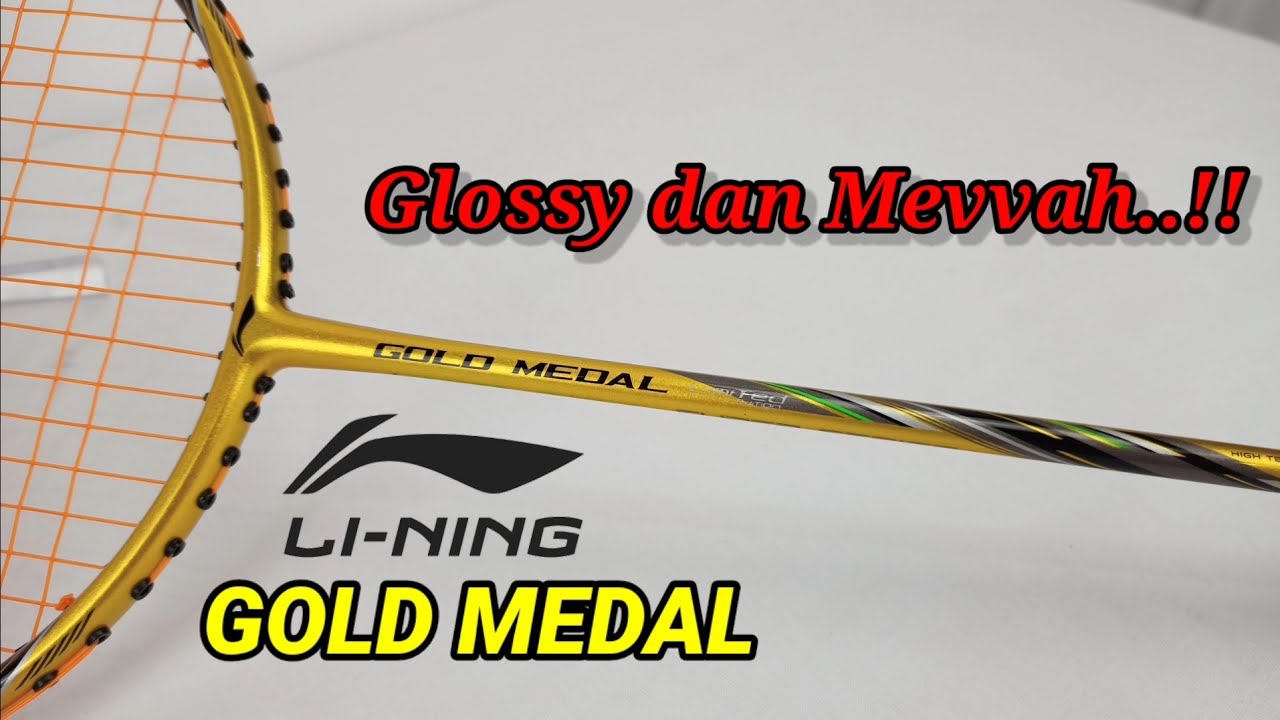 Review Li-Ning Gold Medal - YouTube