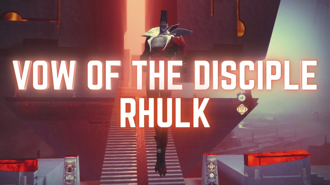 H50 | Destiny 2 | Vow Of Disciple | Rhulk: Boss Encounter - YouTube