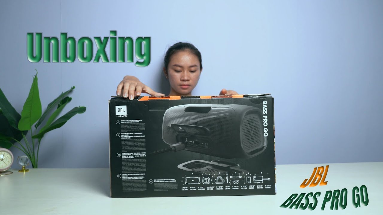ផលិតផលថ្មីរបស់ JBL Bass Pro Go / JBL Bass Pro Go 200W/ unbox JBL Bass ...
