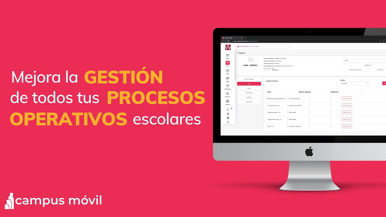 Sistema de control escolar para escuelas privadas | Campus Móvil - YouTube