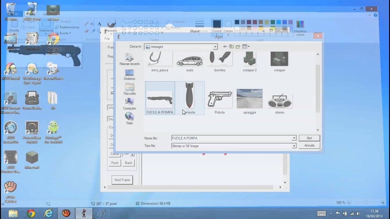 tutorial: come mettere immagini su pivot - YouTube