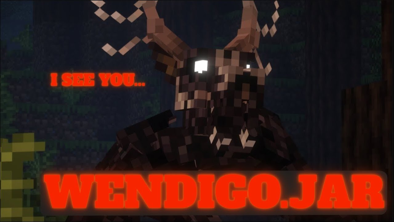 ANTLERS - THE WENDIGO Horror Mod (Minecraft) + Gun Mod. - YouTube