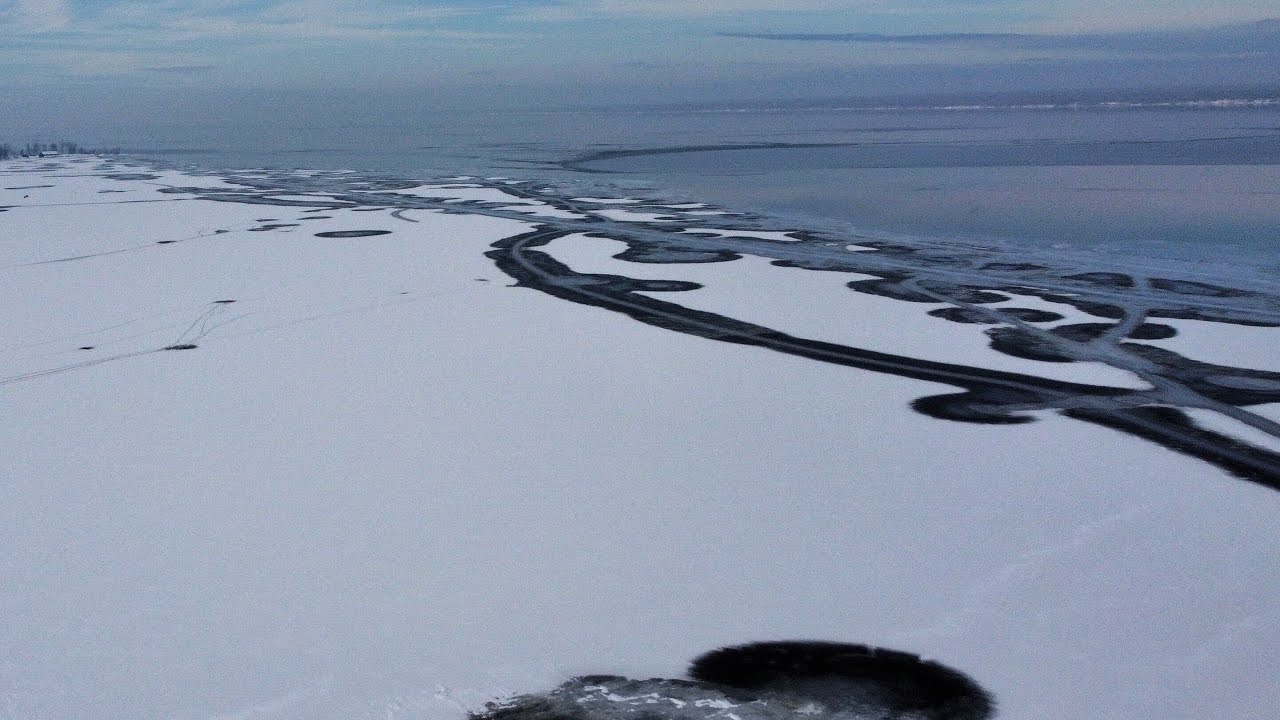 Ice Fishing Oneida Lake on the last day of 2024! #icefishing # ...