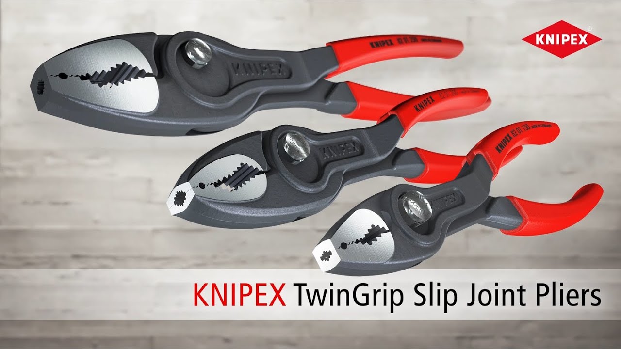 KNIPEX TwinGrip - New sizes, even more power - YouTube