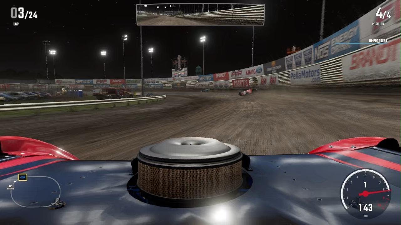 World of Outlaws super late model Knoxville insane finish - YouTube
