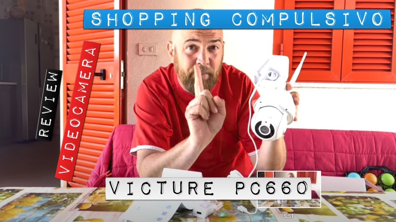 👨🏻‍⚕Review:🥇Victure PC660 📹 Telecamera Wi-Fi Esterno, Camera FHD in ...