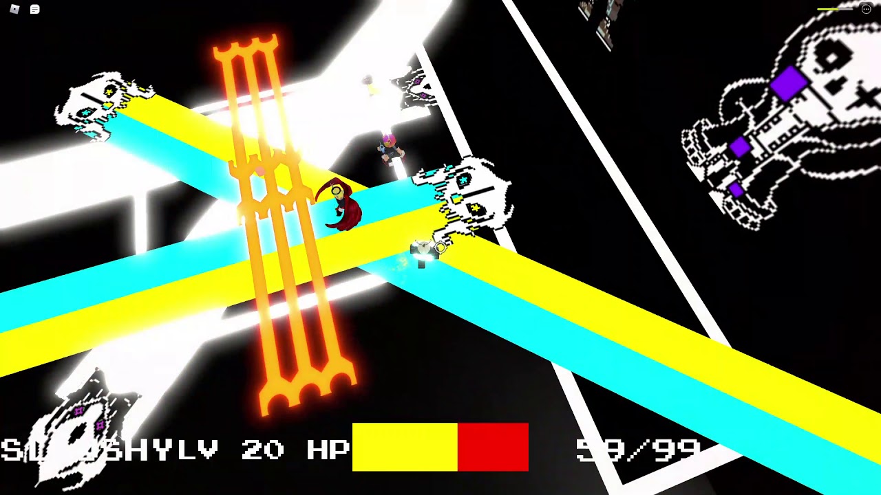 So I tried to defeat Ink Sans in Roblox.. - YouTube