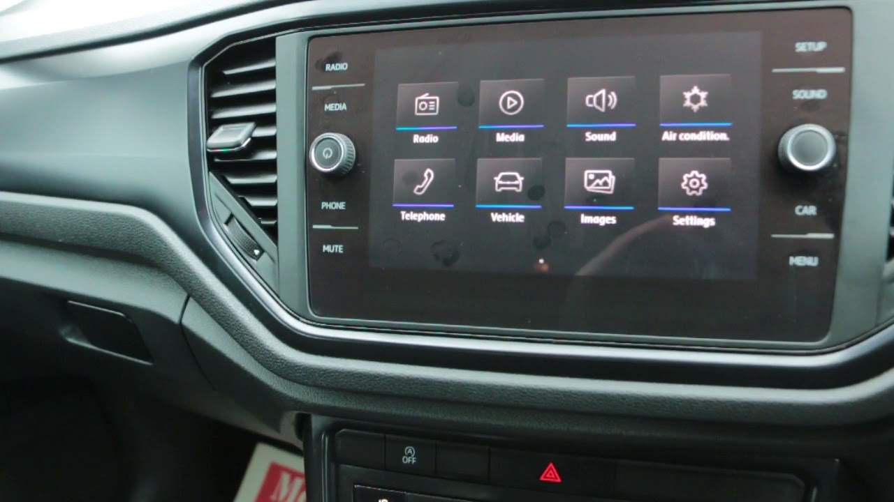 EK19VKC Volkswagen T -ROC 1.0 TSI S SUV 5dr Petrol Manual Touch Screen ...