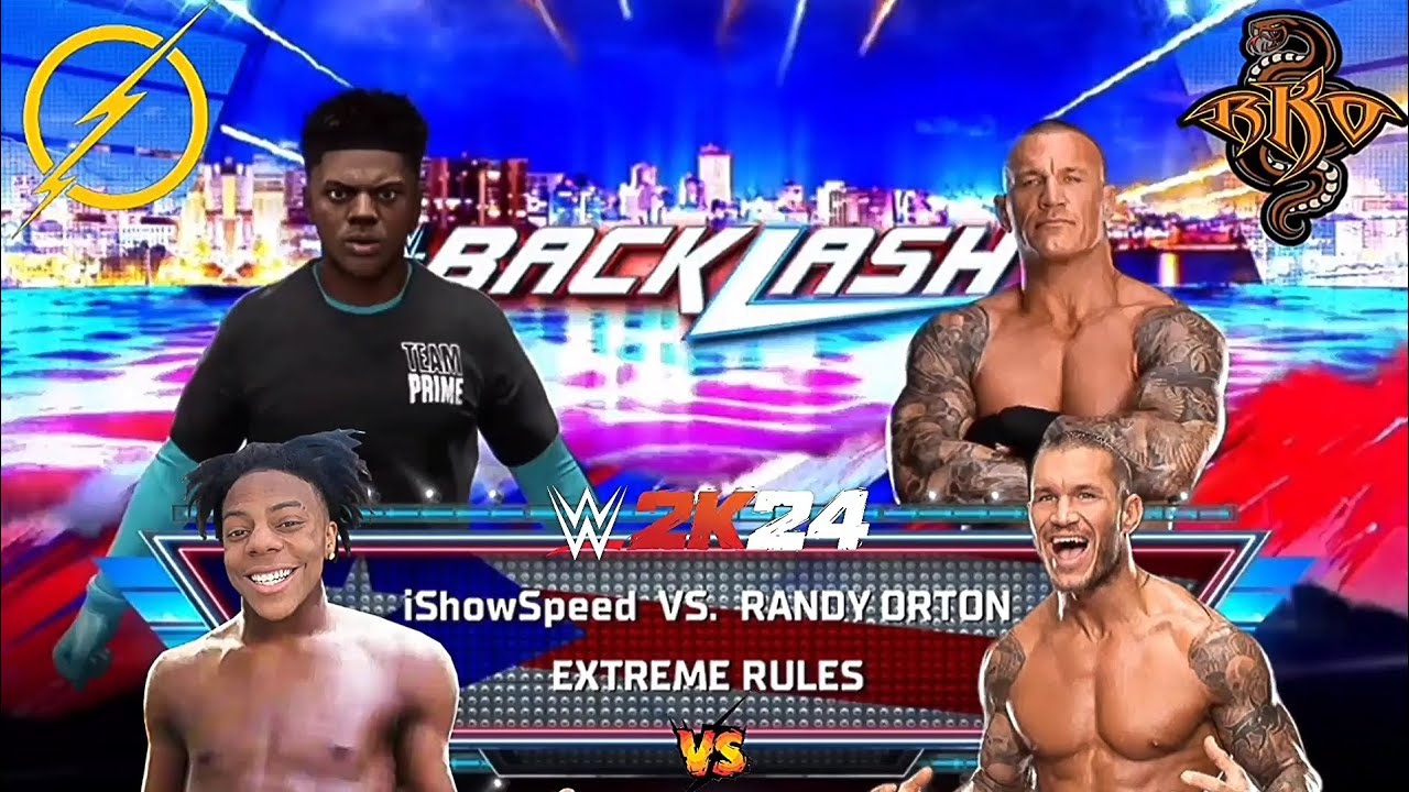 The Apex Predator Randy Orton VS. IShowSpeed #wwe - YouTube