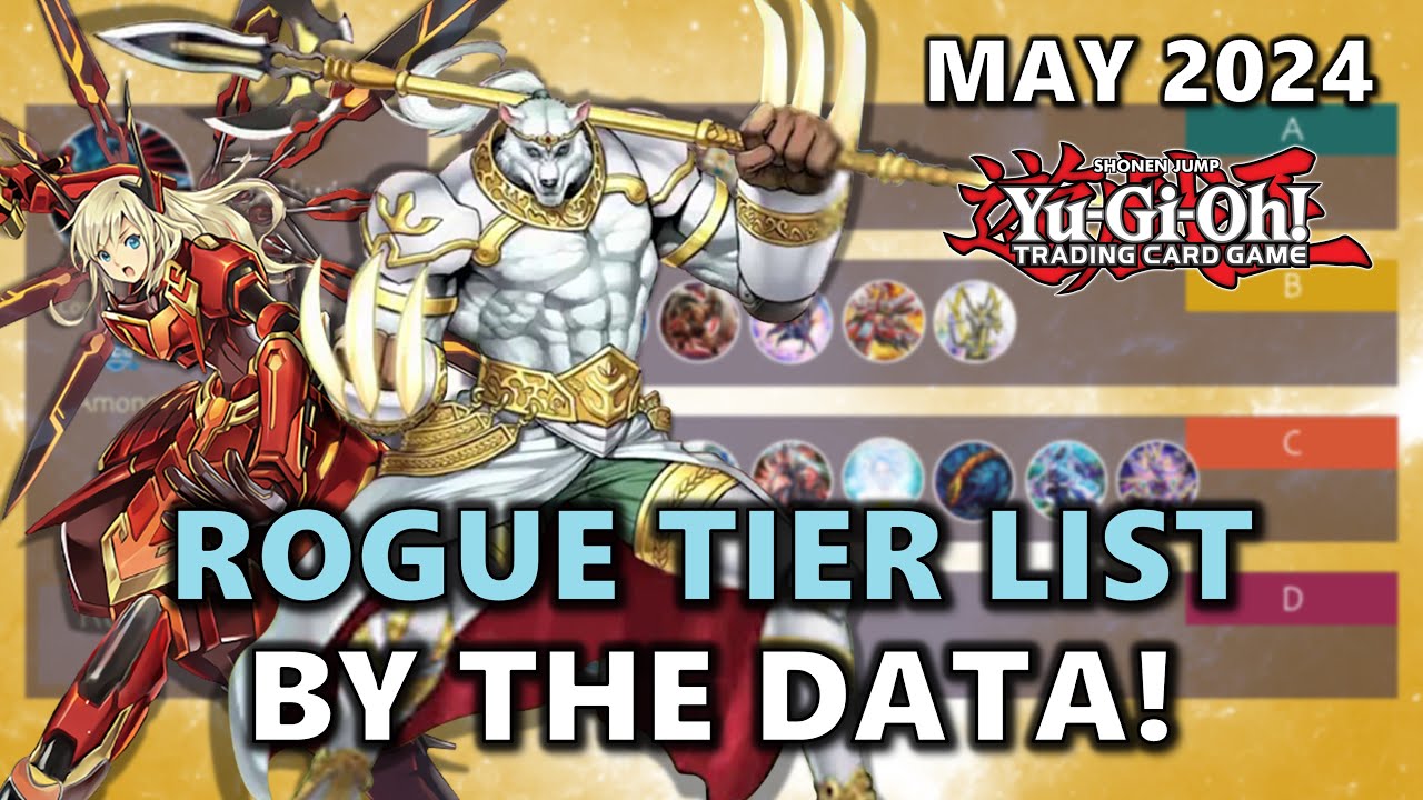 May 2024 Rogue Tier List by the Data POST YCS Rio!| Best Rogue Decks ...