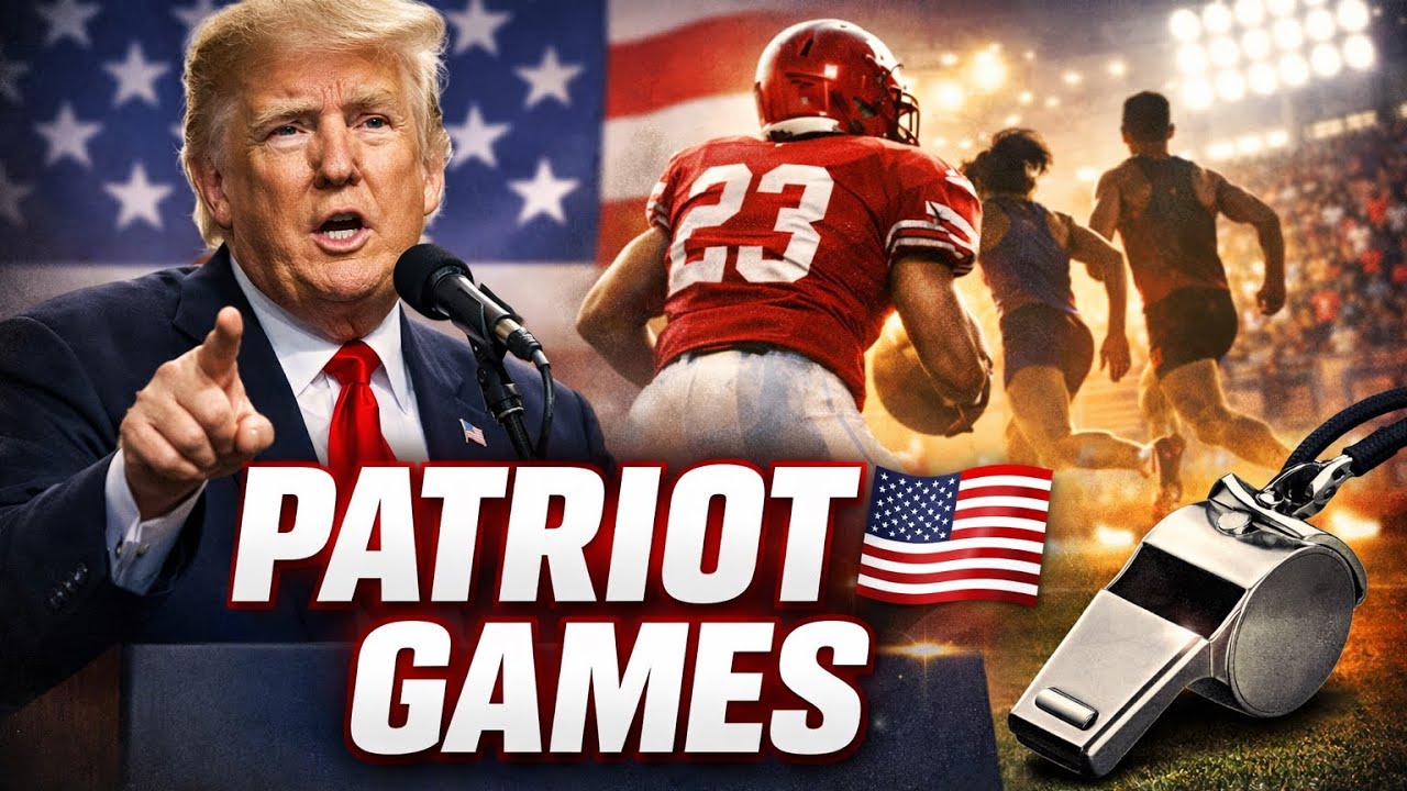 Trump Announces “Patriot Games” for High School Athletes 🇺🇸 - YouTube