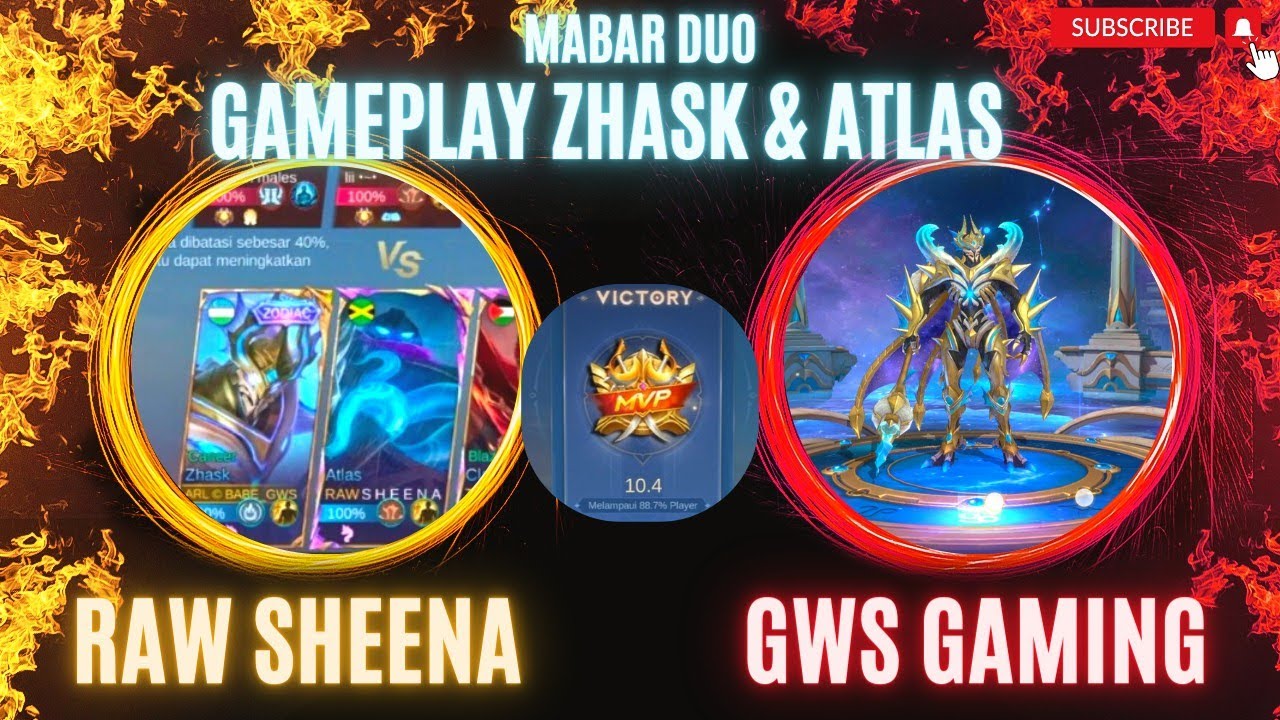 GAMEPLAY, BUILD DAN ITEM ZHASK. AUTO WIN, MVP. SKIN ZODIAC ZHASK ☠️ ...