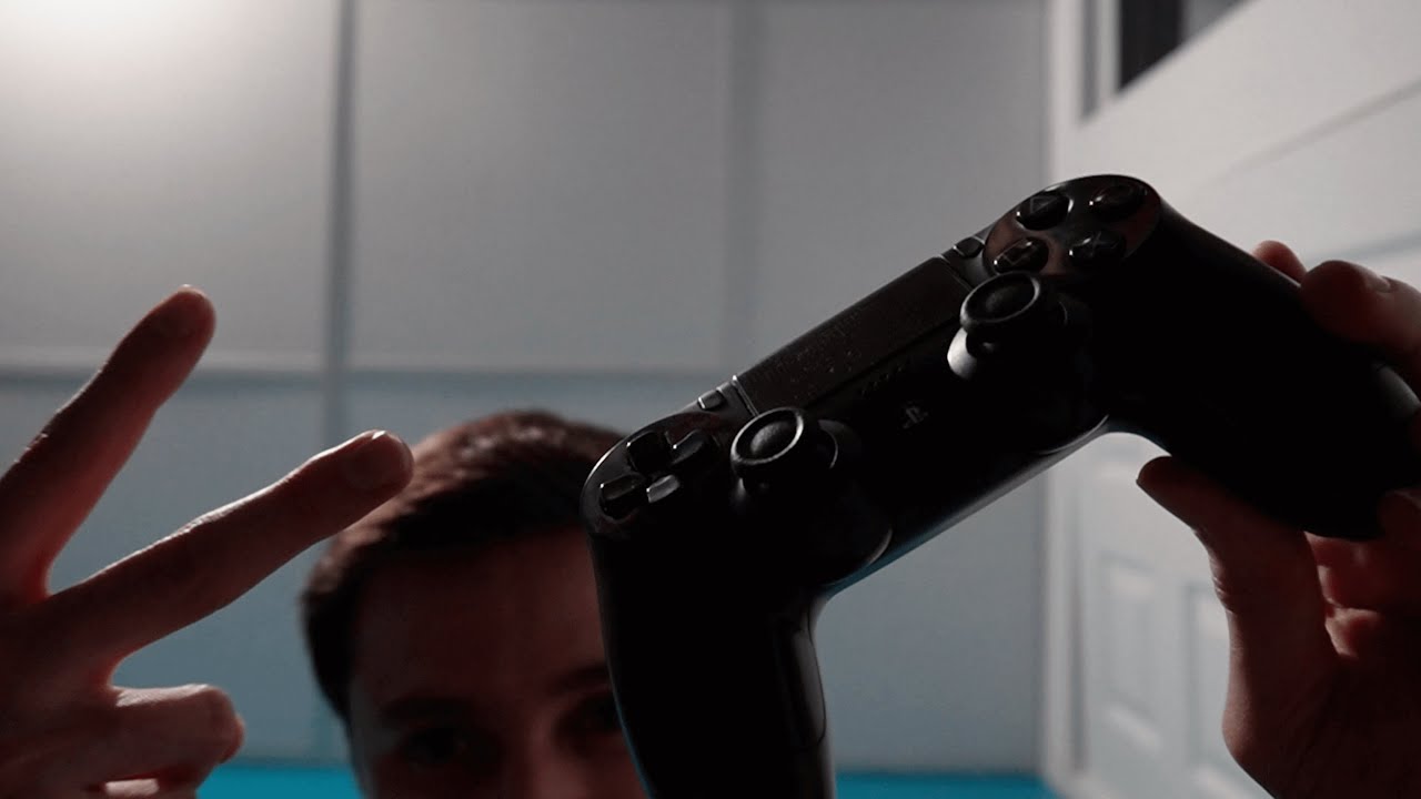 up close asmr on the floor 🎮 PS4 Controller Sounds - YouTube