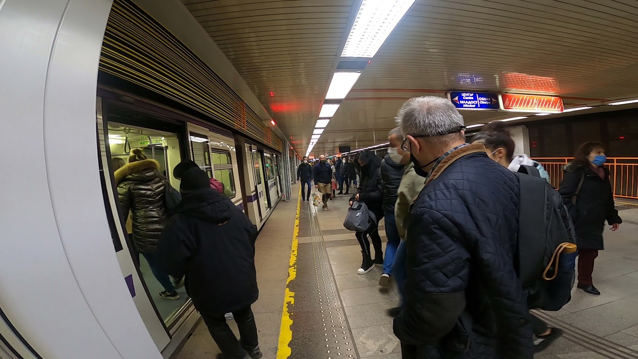 Rope Screen Door(RSD) at SLIVNITSA Station of Sofia Metro, Bulgaria #2 - YouTube