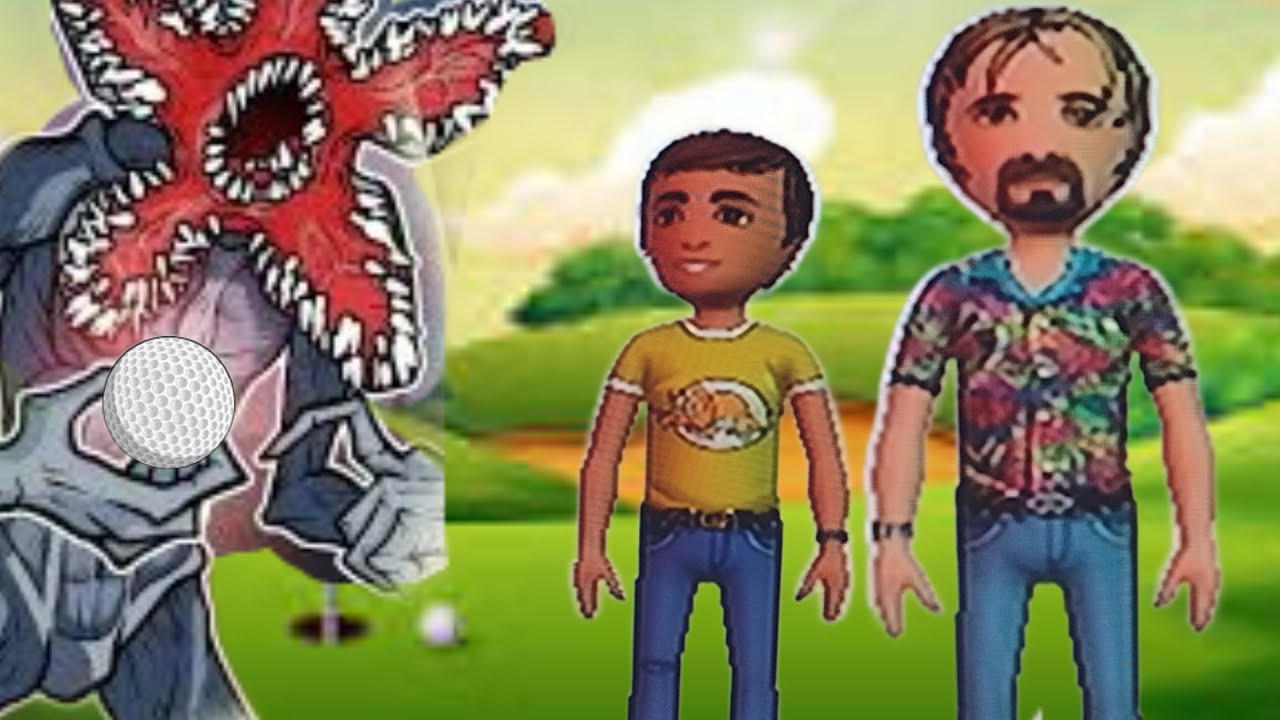 stranger things in game party 3 (mini golf) ⛳ - YouTube