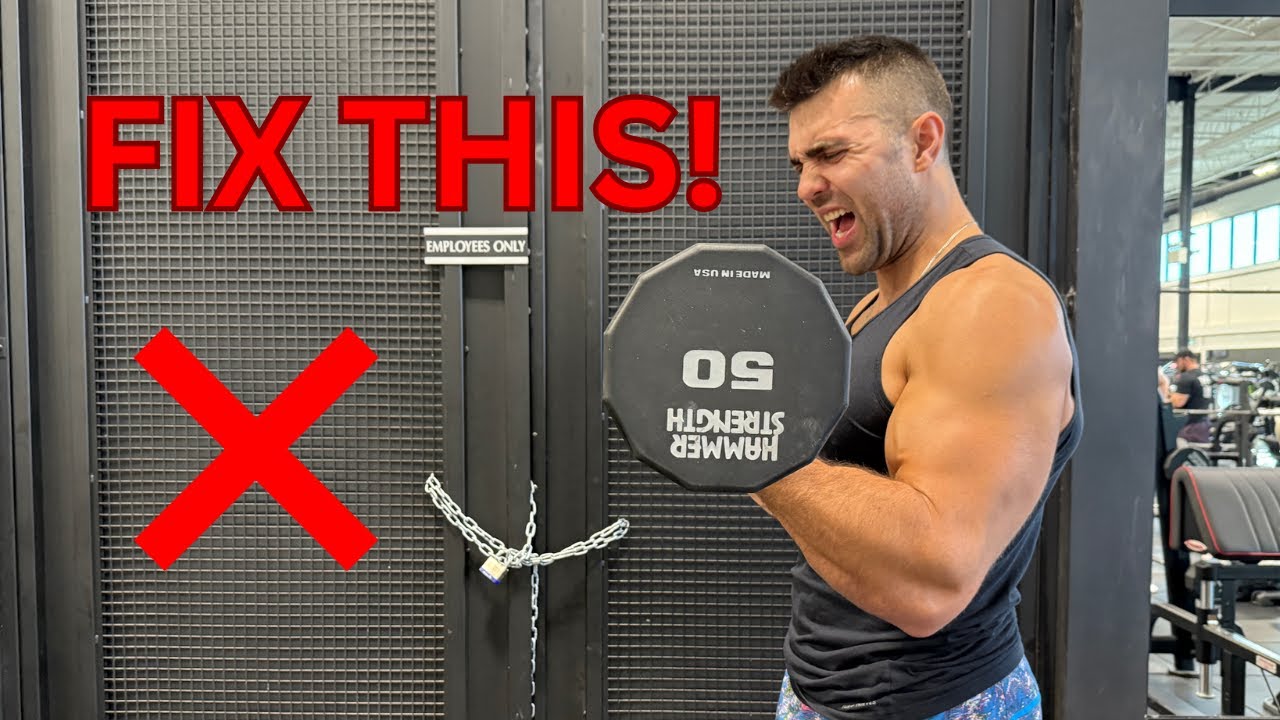 How To EZ Bar Curl With Perfect Form (Grow Your Biceps) - YouTube