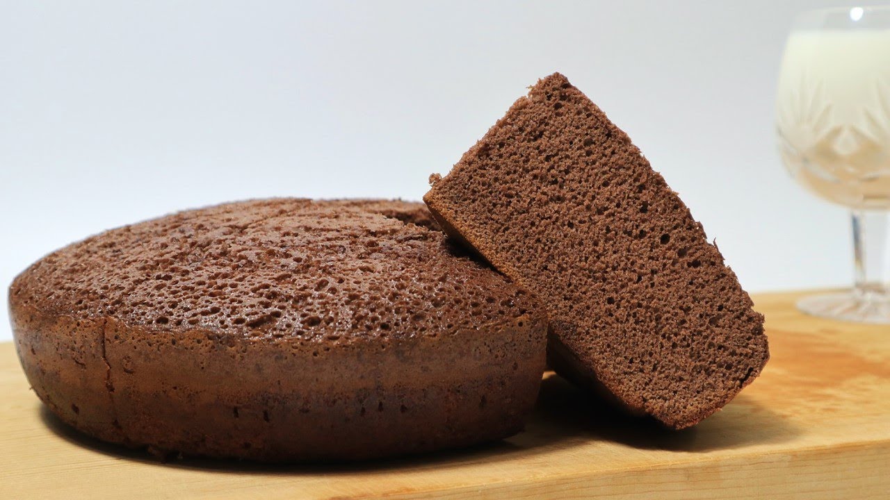 Chocolate Castella Recipe w.Rice Cooker 🍫 (No Oven) 노오븐 밥솥으로 초코 카스테라 ...