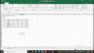 Ms Excel Sheets for beginners | Mini MarkSheet create | Micro Tech ...