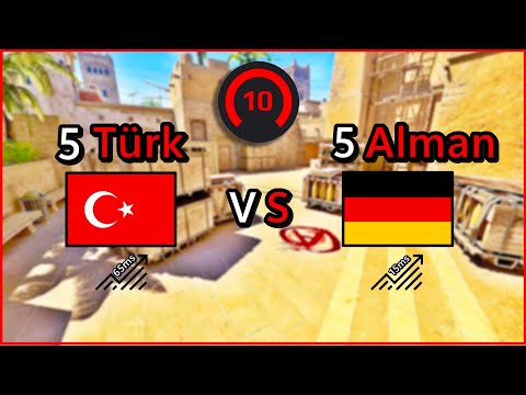 CS:GO: Türkler ve Almanlar Arasında Nefes Kesen Mücadele! - Faceit 4500 Elo, - [de_mirage]