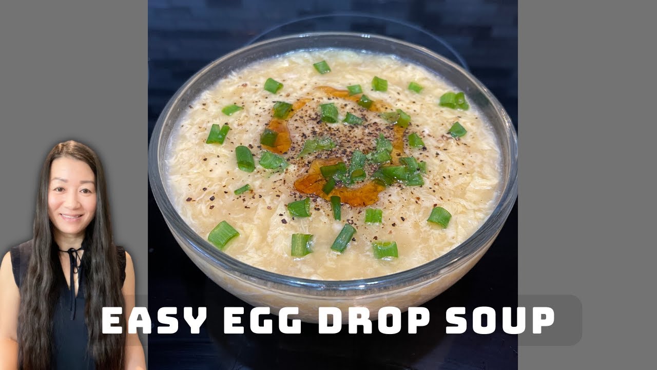 Easy Egg Drop Soup || Ly Cooks - YouTube