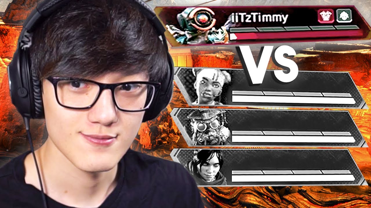 15 MINUTES OF IITZTIMMY 1V3'ING APEX SQUADS - YouTube