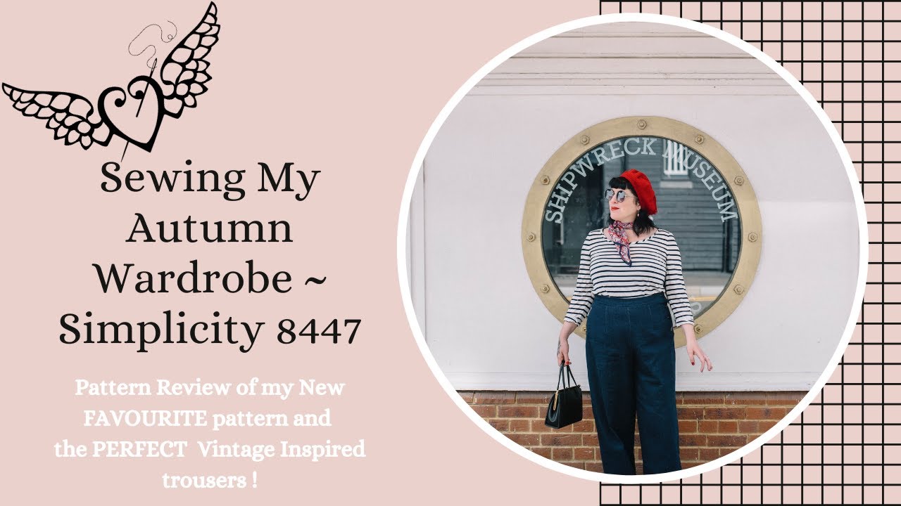 Sewing My Autumn Wardrobe ~ Pattern Review ~ Simplicity 8447 OR MY New ...