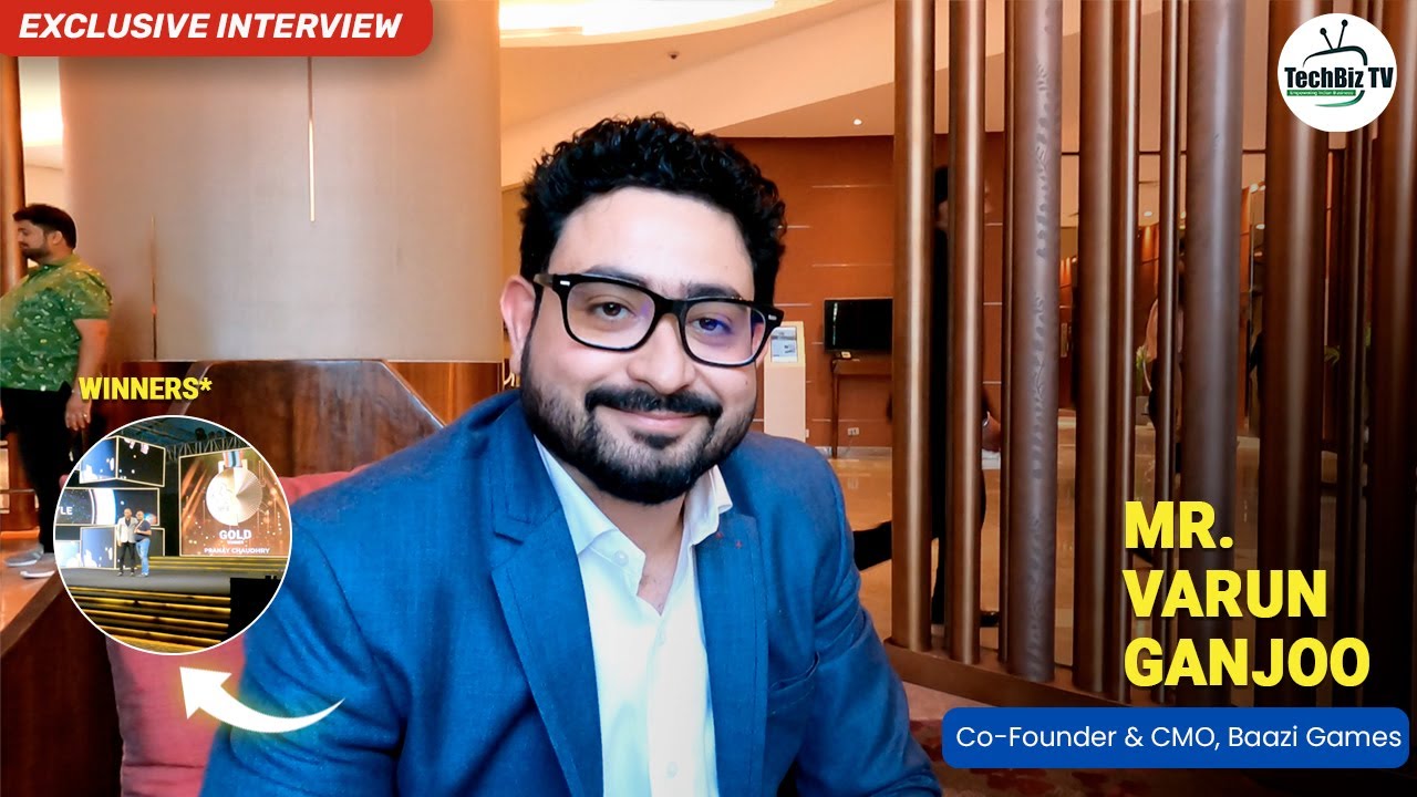 Exclusive Chat with Varun Ganjoo, Co-Founder & CMO, Baazi Games - YouTube