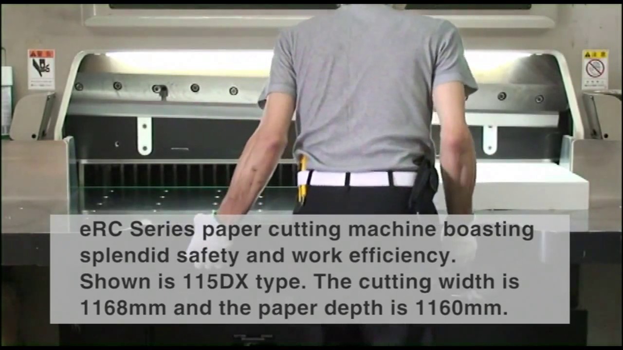 ITOTEC Robocut Paper Cutters - YouTube