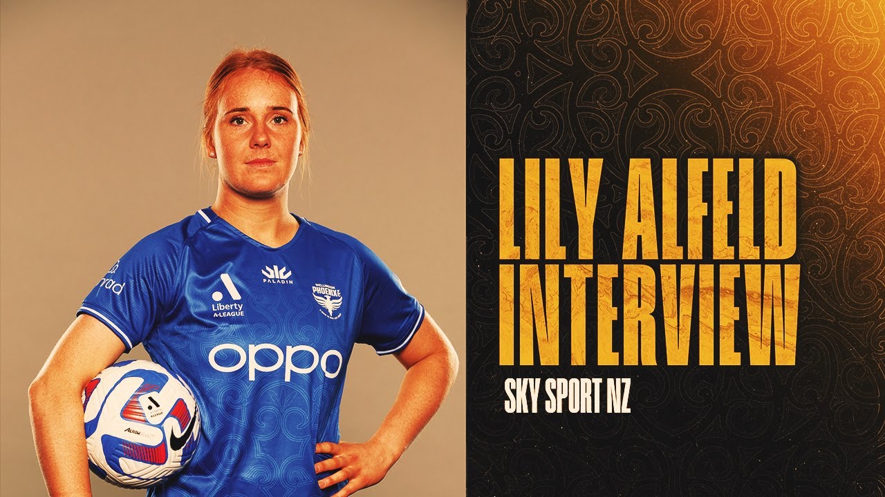 Lily Alfeld on the Kiwi Football Fix Show - YouTube