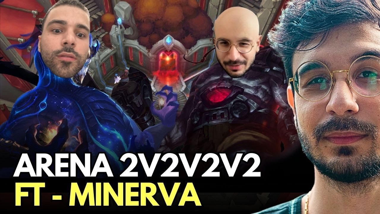 JOGANDO COM O MINERVA A NOVA ARENA 2V2V2V2 - YouTube