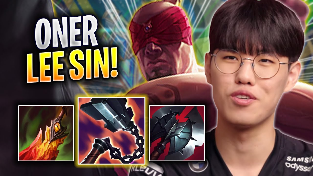 ONER IS READY TO PLAY LEE SIN! - T1 Oner Plays Lee Sin JUNGLE vs Rengar ...