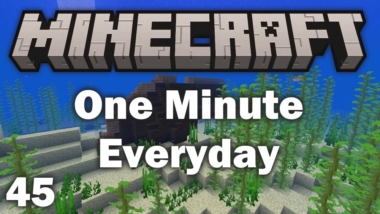 Playing Minecraft for 1 Minute Everyday - Day 45 - YouTube