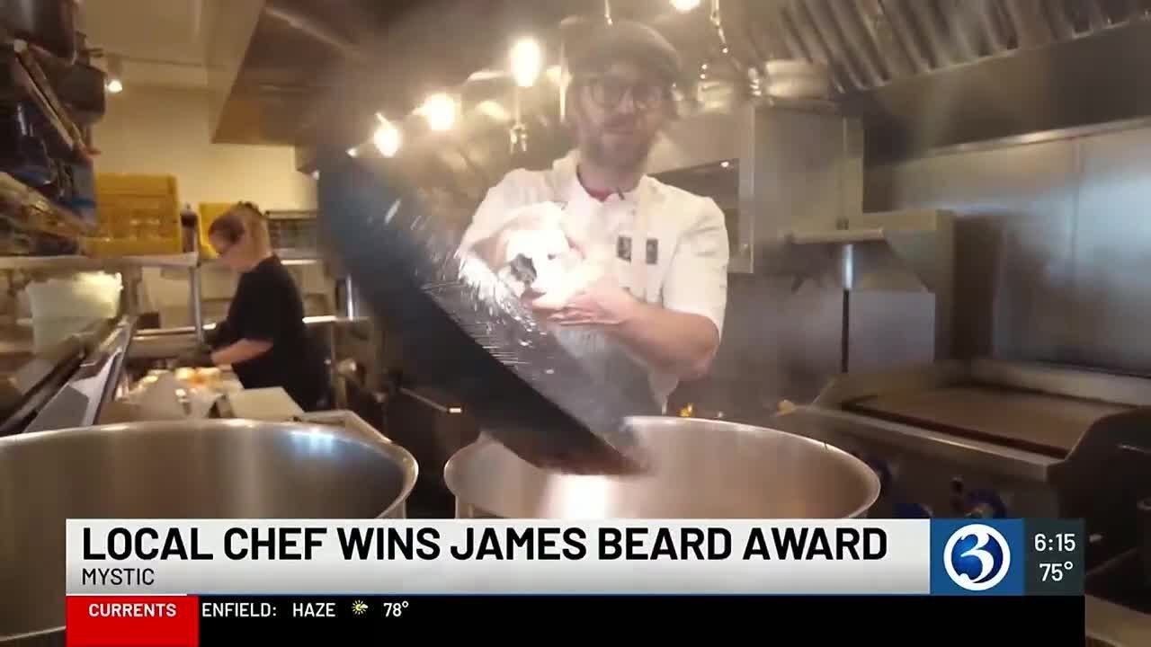 Local chef wins James Beard Award - YouTube