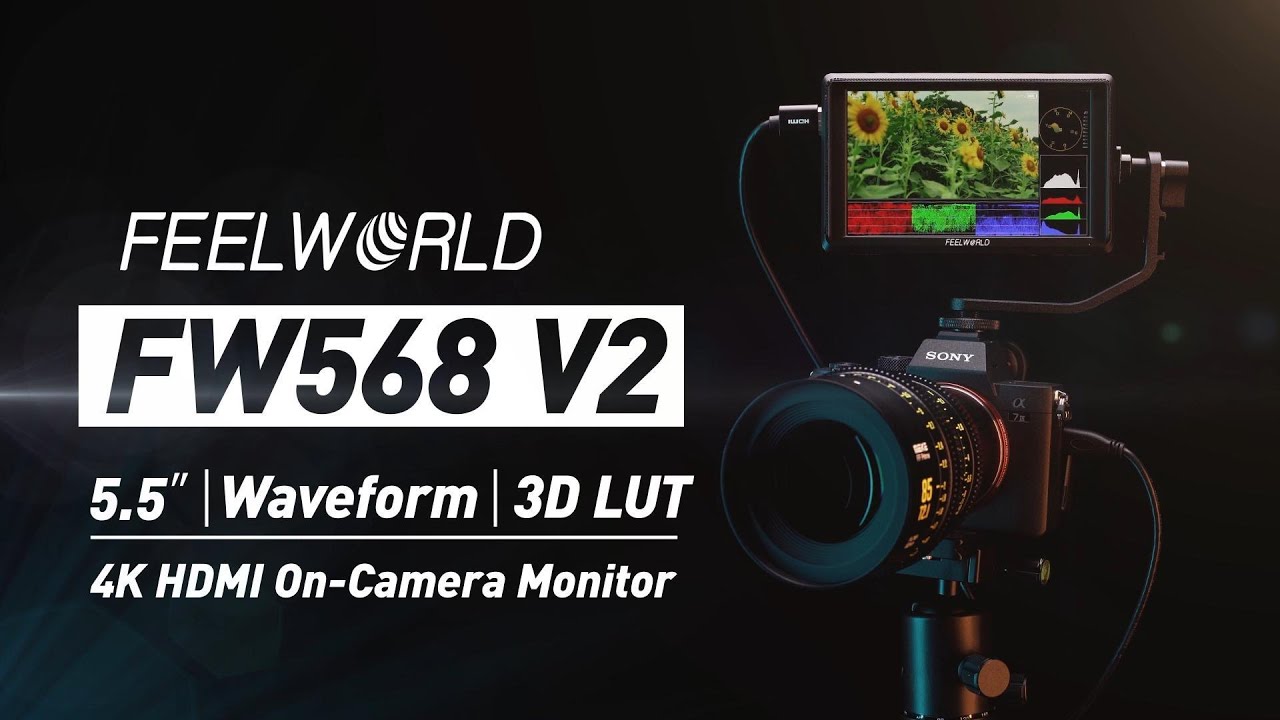 Feelworld Fw568 V2 5 5 On Camera Monitor Updated With 3d Lut And
