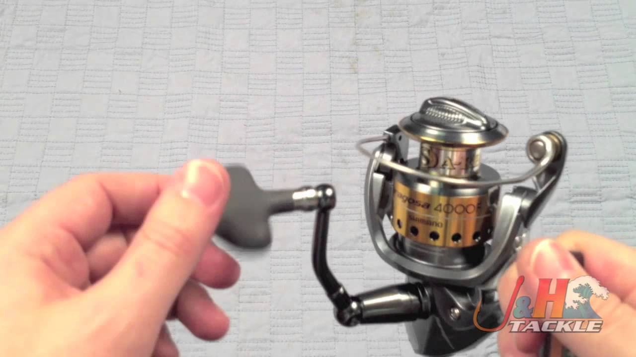 Shimano Saragosa SRG4000F Spinning Reel - J&H Tackle - YouTube