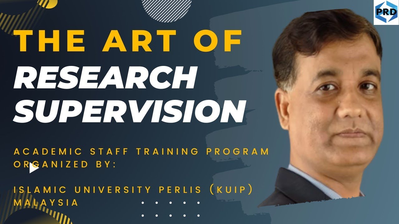 THE ART OF RESEARCH SUPERVISION: Things That Every Supervisor and ...