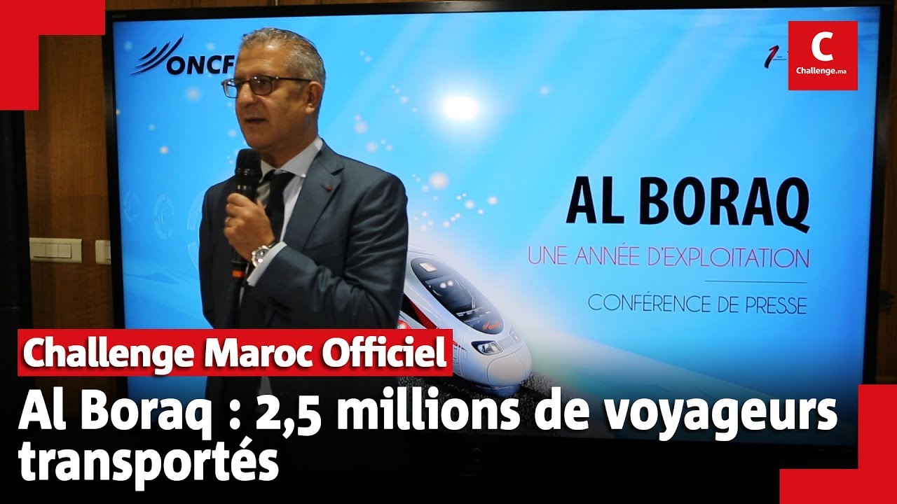 Al Boraq : 2,5 millions de voyageurs transportés - YouTube
