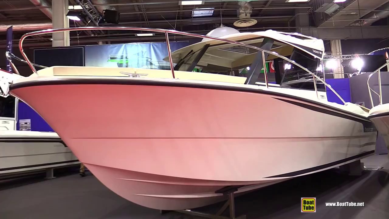 2017 Ocqueteau Timonier 725 Outboard Motor Boat - Walkaround - 2016 ...