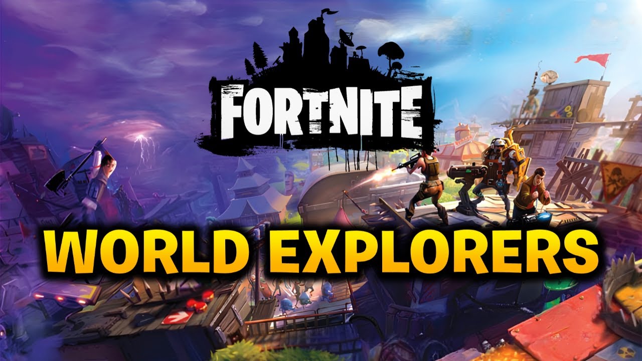 Fortnite (2014) - World Explorers Mobile Spinoff - YouTube